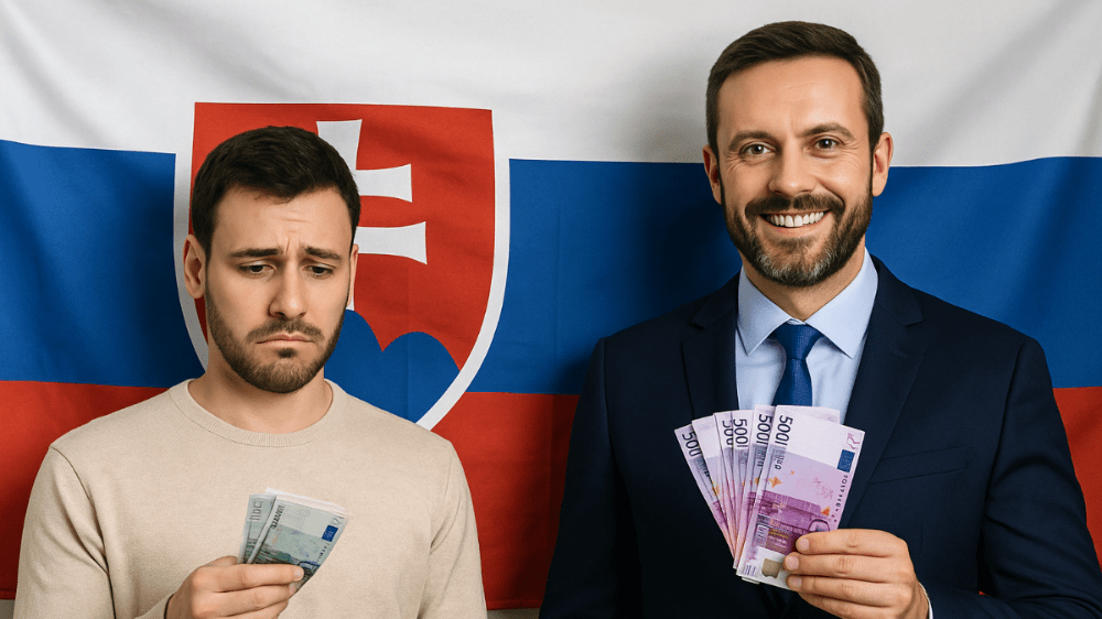 Platy na Slovensku v roku 2025: Kde dostanete 2 600 eur a kde len 900? Pozrite si rebríček ...